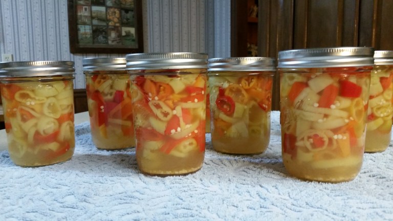 Pickled Banana Pepper Rings | Preserving the Good Life